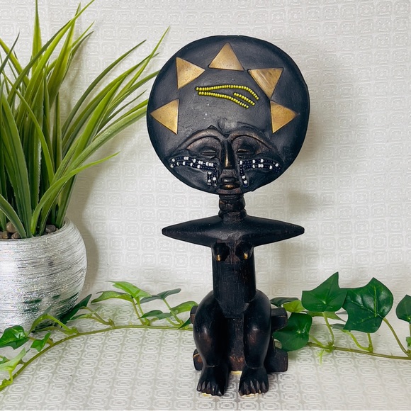 Art | Vintage Ashanti Akuaba Carved Wooden Fertility Doll Made In Ghana ...